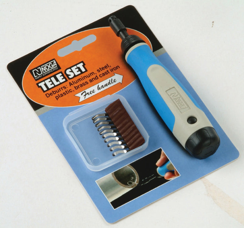 Juego de Rebabeador con 10 Cuchilllas Tipo N Marca Noga – DM Tools